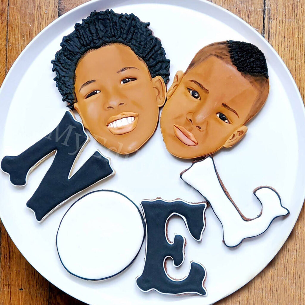 By a Pro: Custom Portrait Cookies | Personalized Dessert Table Food