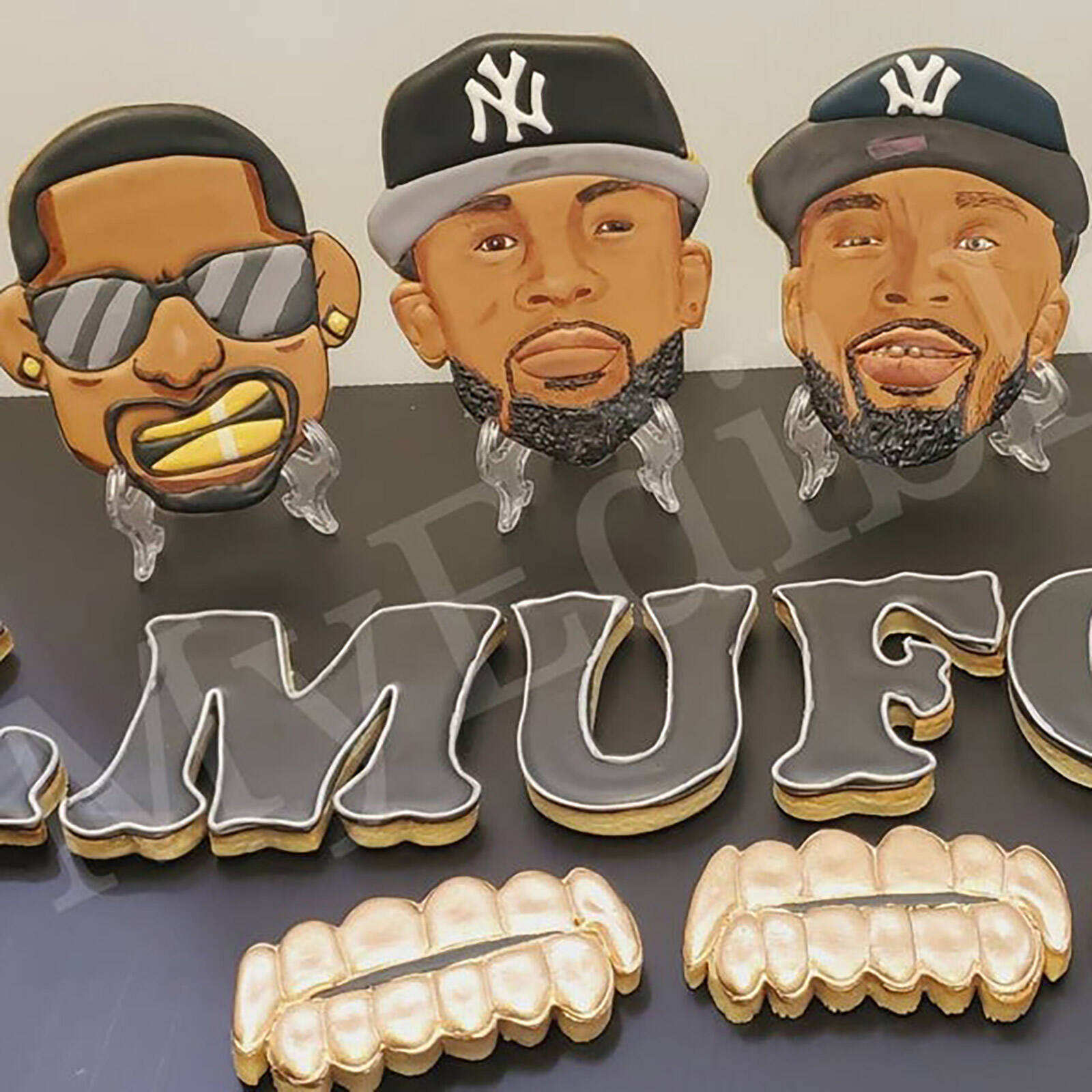 By a Pro: Custom Portrait Cookies | Personalized Dessert Table Food