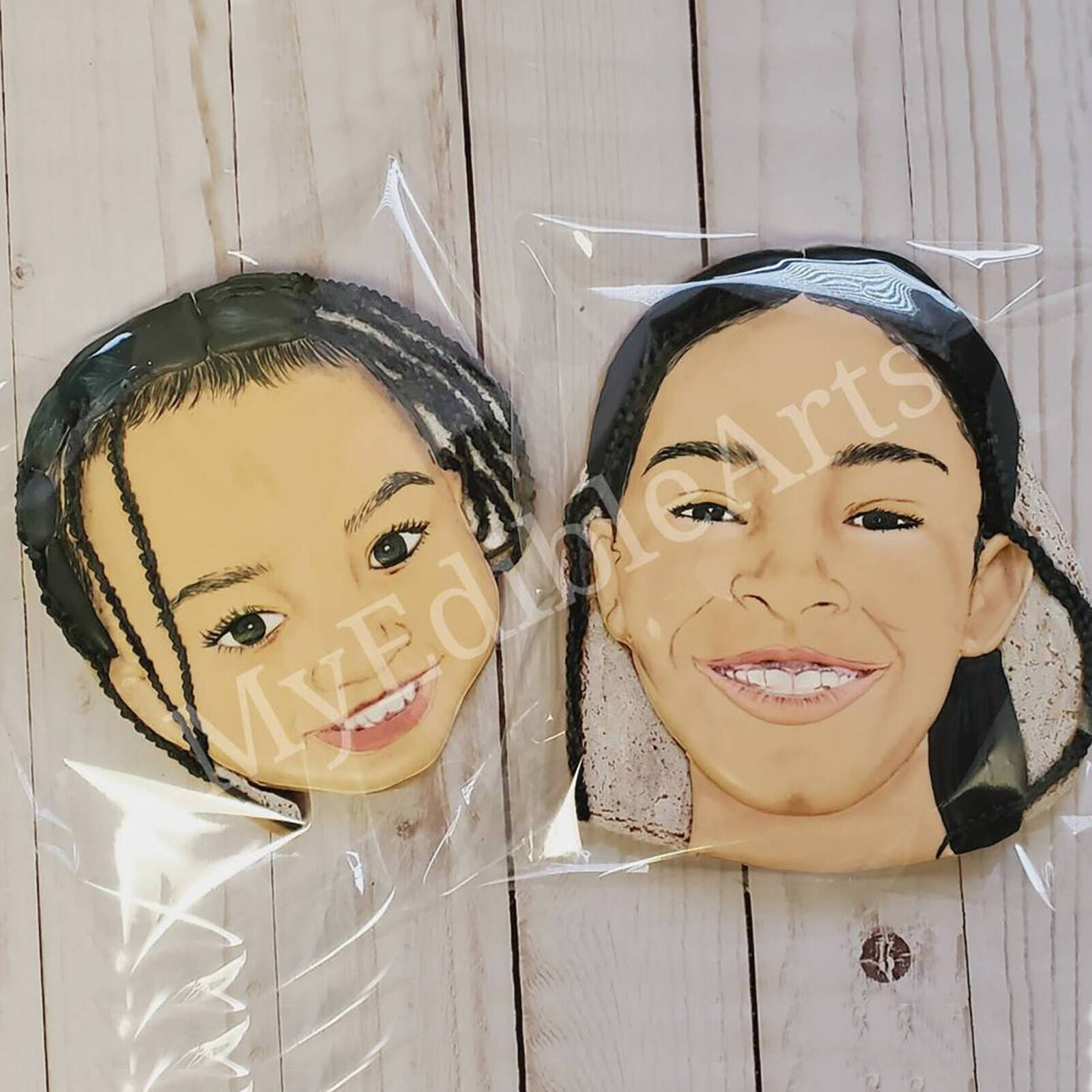 By a Pro: Custom Portrait Cookies | Personalized Dessert Table Food