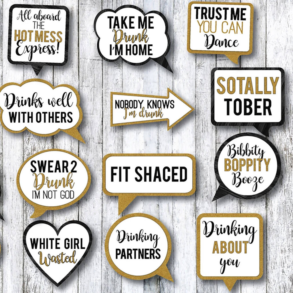 Photo Booth Props - Party Ideas by a Pro