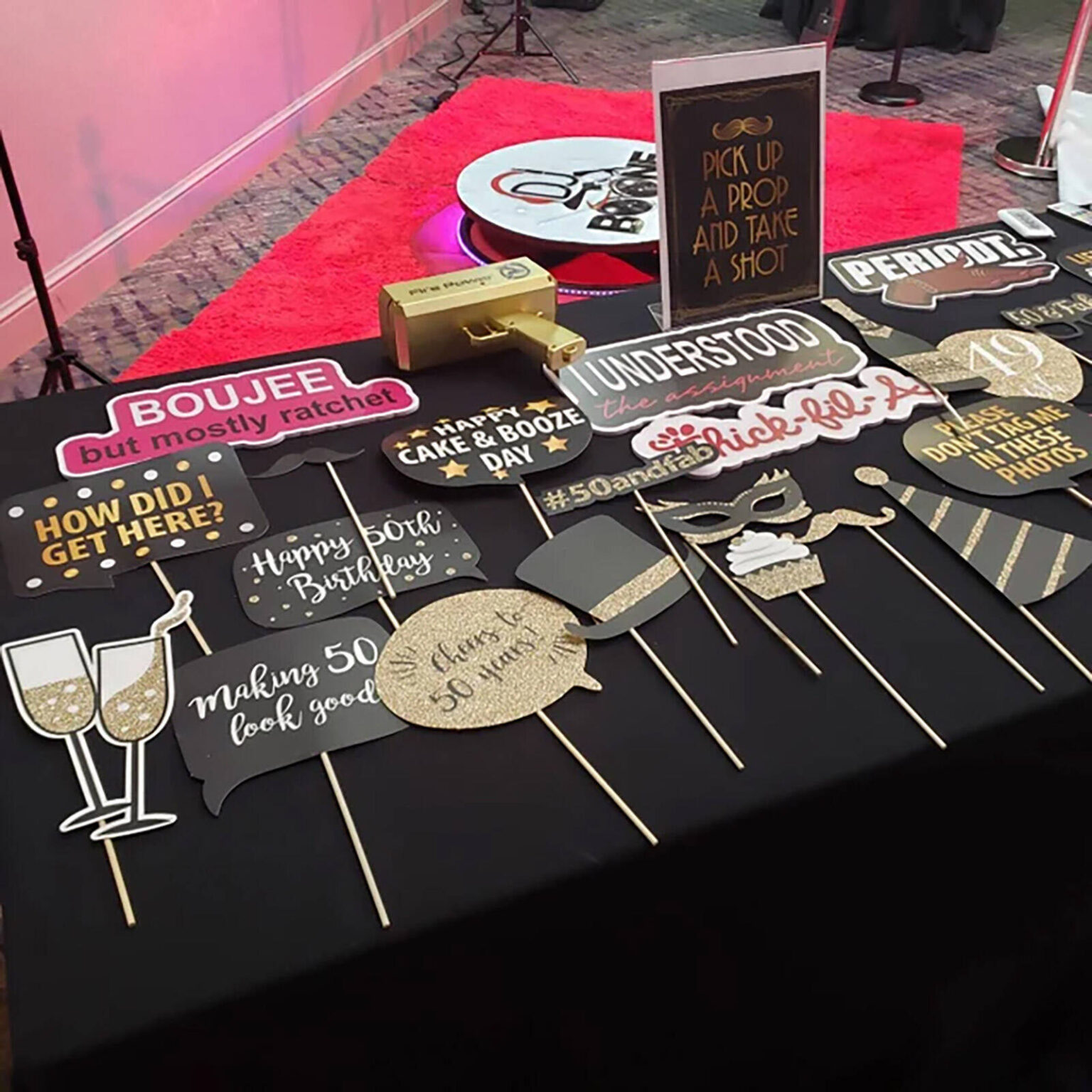Photo Booth Props - Party Ideas by a Pro
