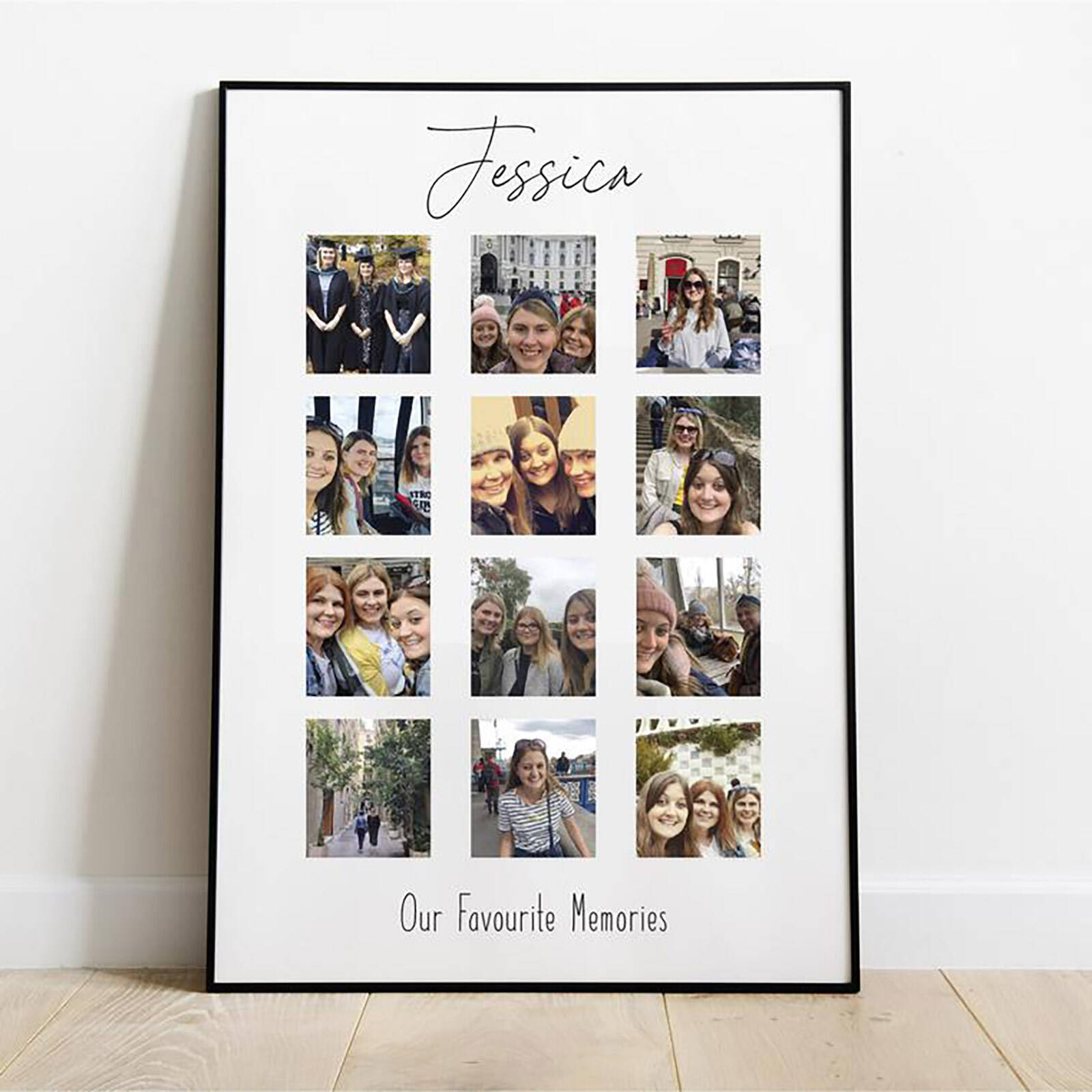 Photo Collage Welcome Sign - Party Decoration Ideas by a Pro