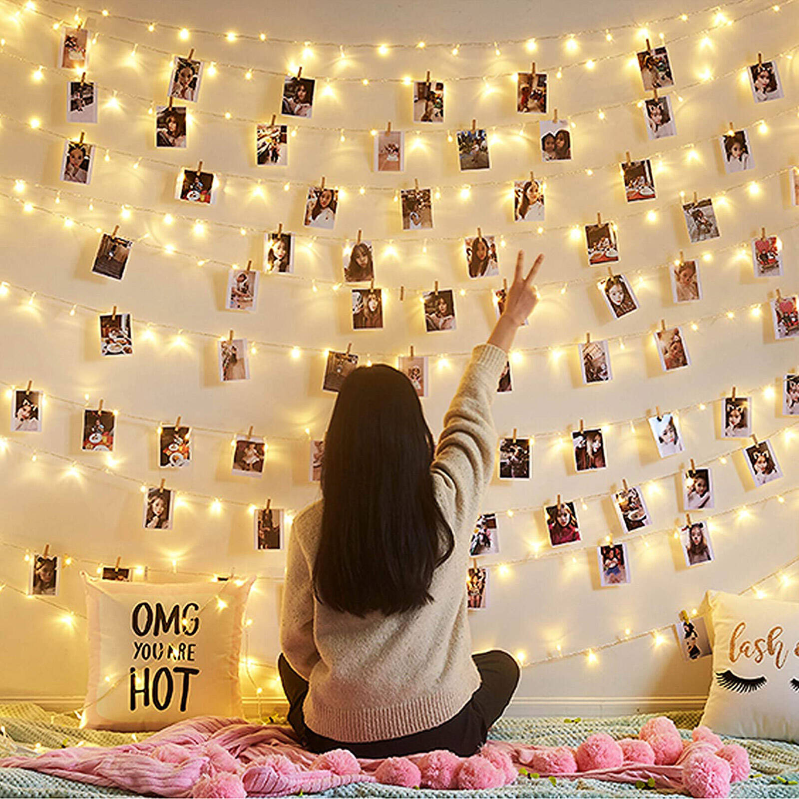 By a Pro: 'Through the Years' String Lights Photo Banner