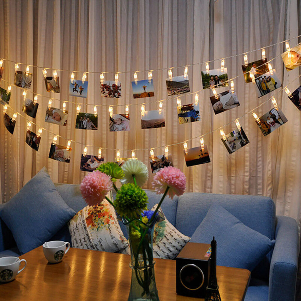 By a Pro: 'Through the Years' String Lights Photo Banner