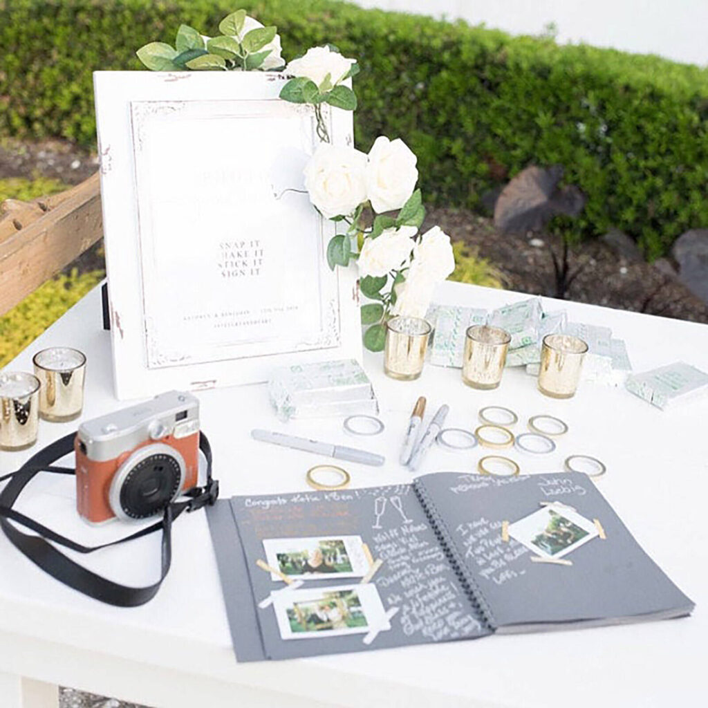 Polaroid Guest Book - Party Ideas by a Pro