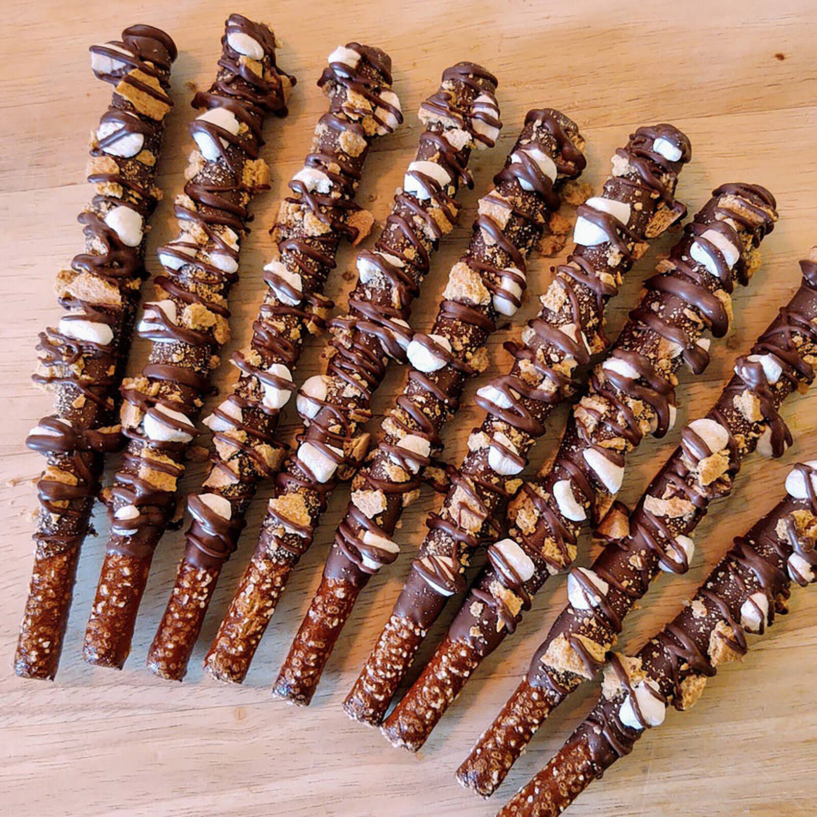 By a Pro: Decorated Pretzel Rods | Popular Dessert Table Treats