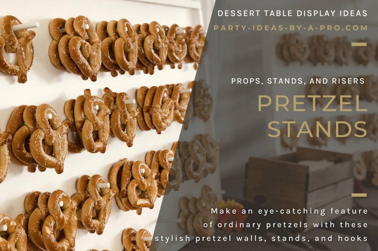 By a Pro: Dessert Table Display Ideas; Stands, Props, & Risers