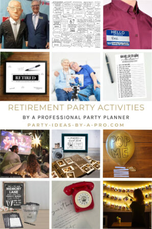 By a Pro: Retirement Party Activities by a Professional