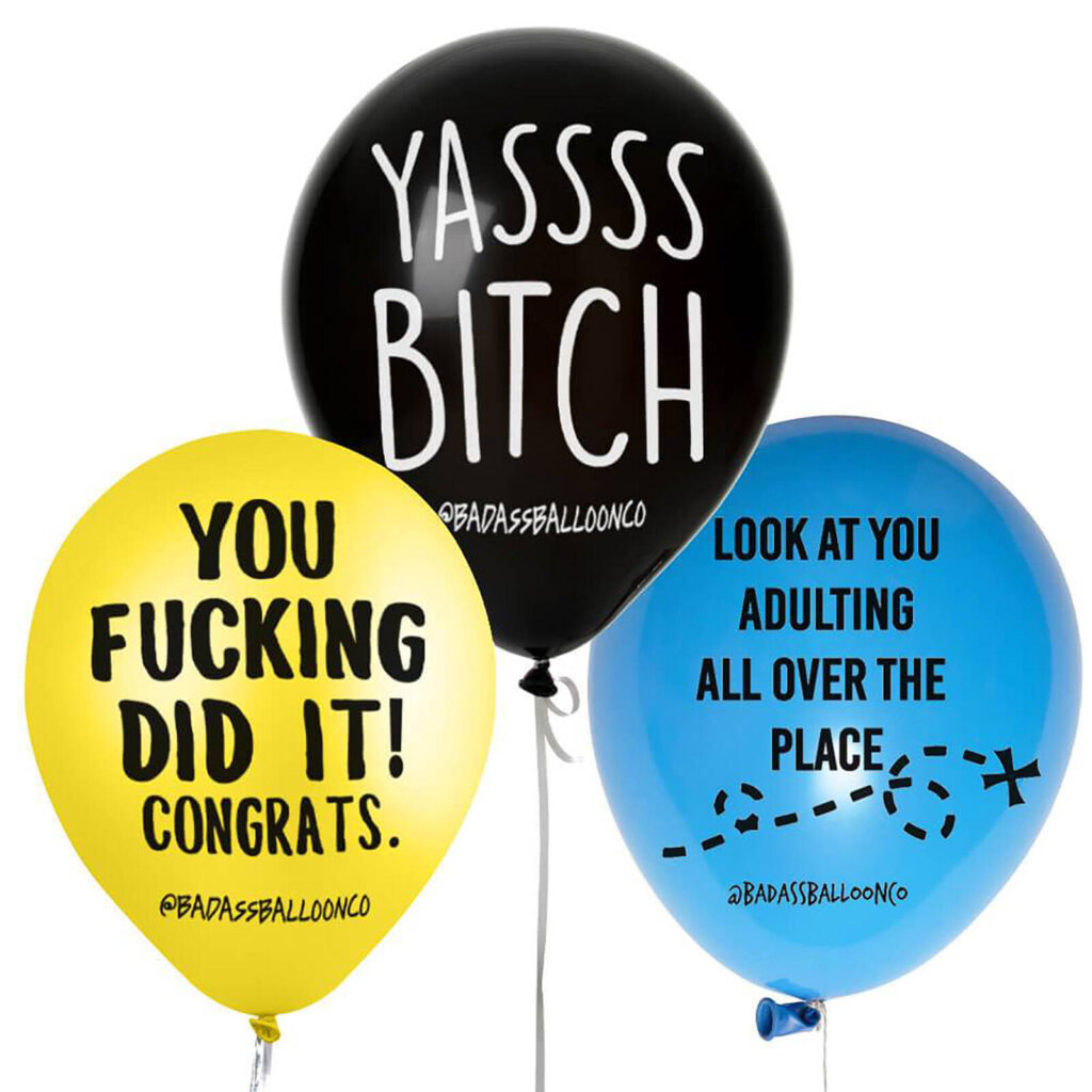 Rude Balloons - Party Decoration Ideas by a Pro
