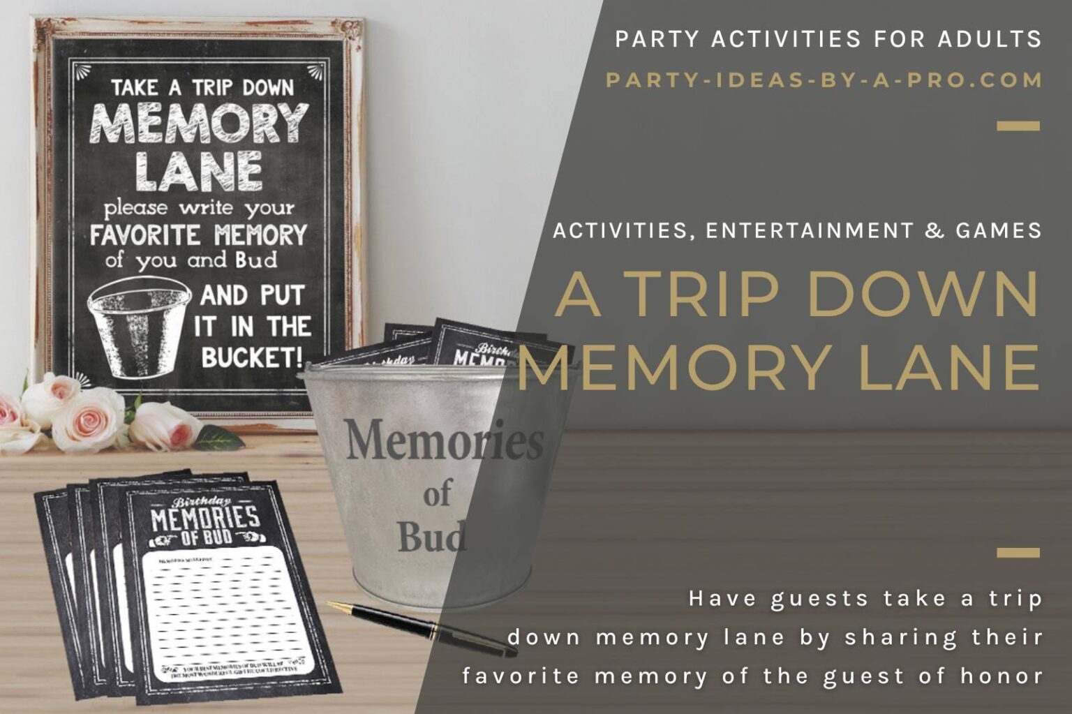 Share a Memory Cards | Party Ideas by a Pro