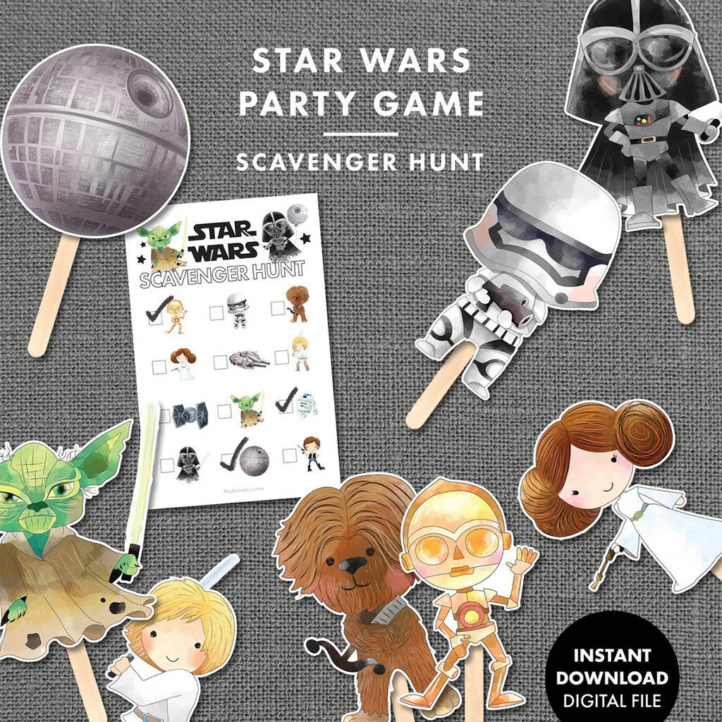 By a Pro: Star Wars Birthday Party Games by a Professional