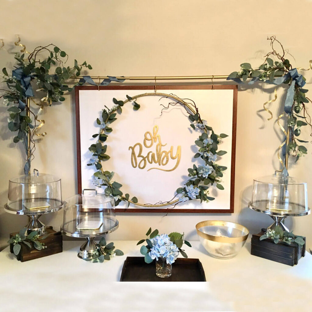 Table Top Backdrop Frame | Party Ideas by a Pro
