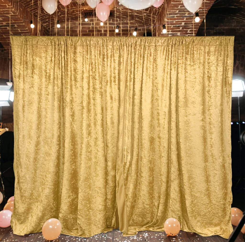Velvet Fabric Party Backdrops | Party Ideas by a Pro
