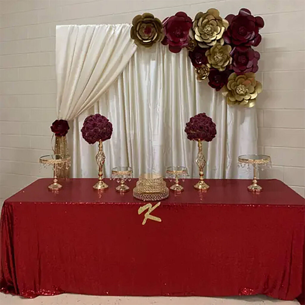 Velvet Fabric Party Backdrops | Party Ideas by a Pro